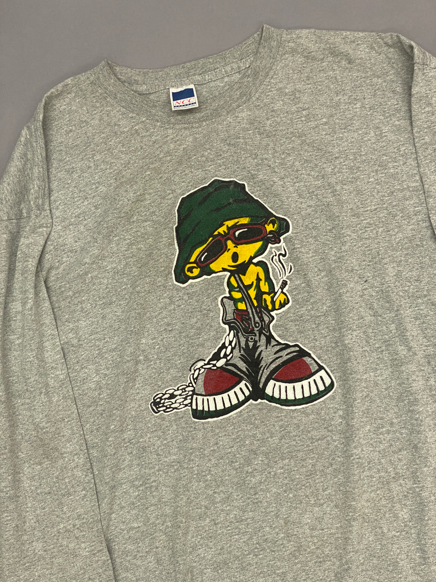 Playera Cholo Long Sleeve Vintage